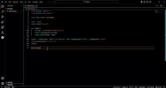 Abhishek Patidar on LinkedIn: #internpe #python #digitalclock #internship Abhishek Patidar on LinkedIn: #internpe #python #digitalclock #internship