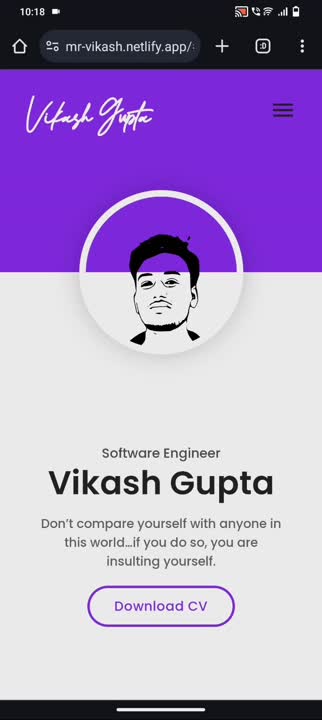 #reactjs #webdevelopment #portfolio #responsivedesign | Vikash Gupta #reactjs #webdevelopment #portfolio #responsivedesign | Vikash Gupta