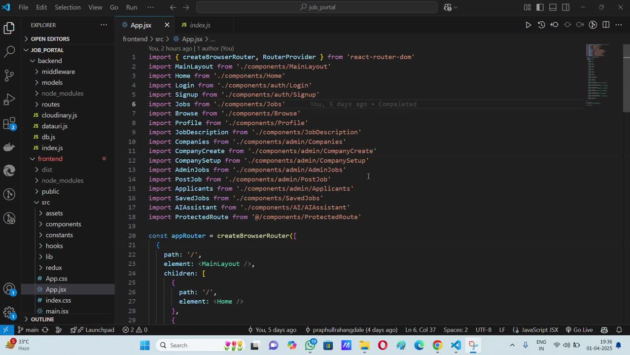 #mernstack #ai #jobportal #careertech #webdevelopment #reactjs #nodejs ... #mernstack #ai #jobportal #careertech #webdevelopment #reactjs #nodejs ...
