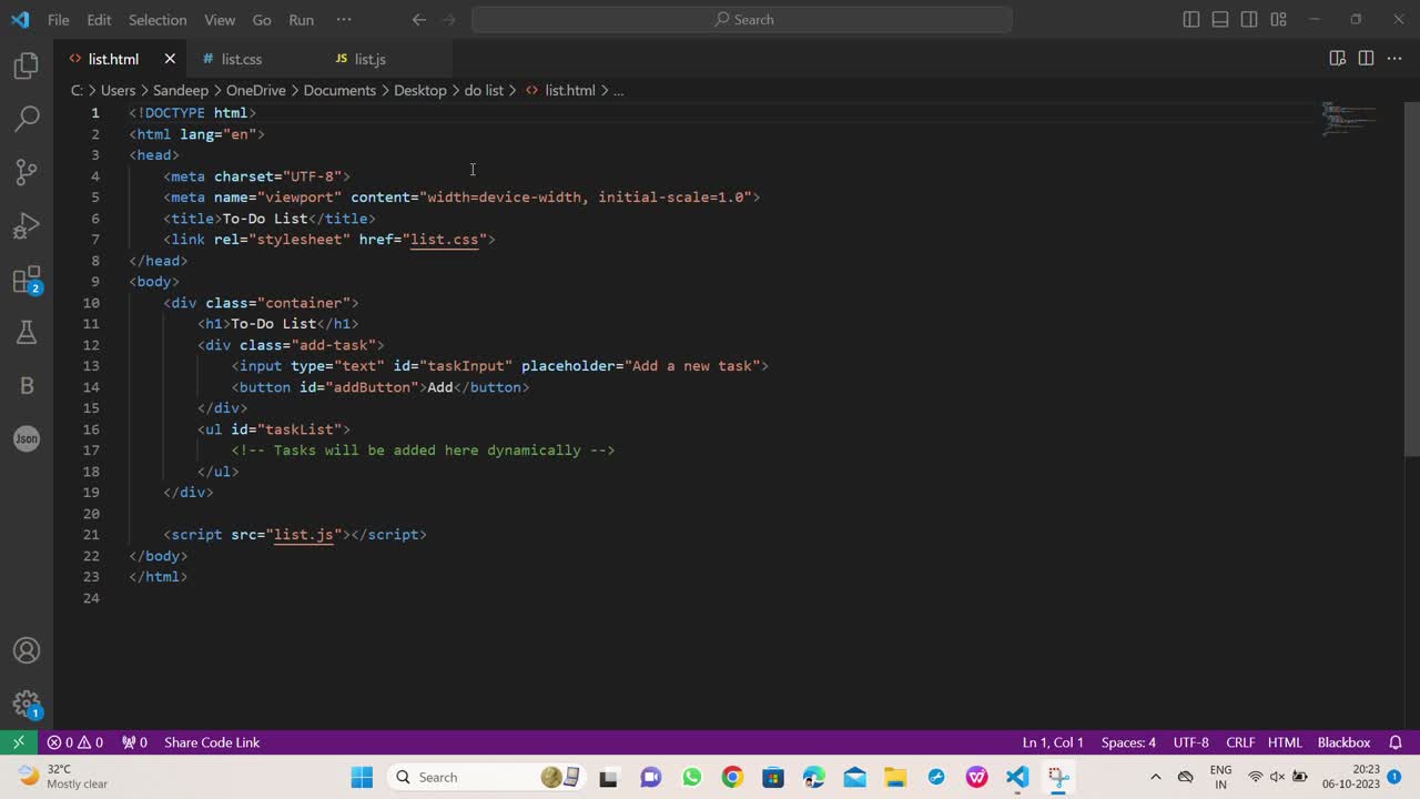 SANDEEP BUDDABATHINA on LinkedIn: #codealpha #html #css #javascript # ... SANDEEP BUDDABATHINA on LinkedIn: #codealpha #html #css #javascript # ...