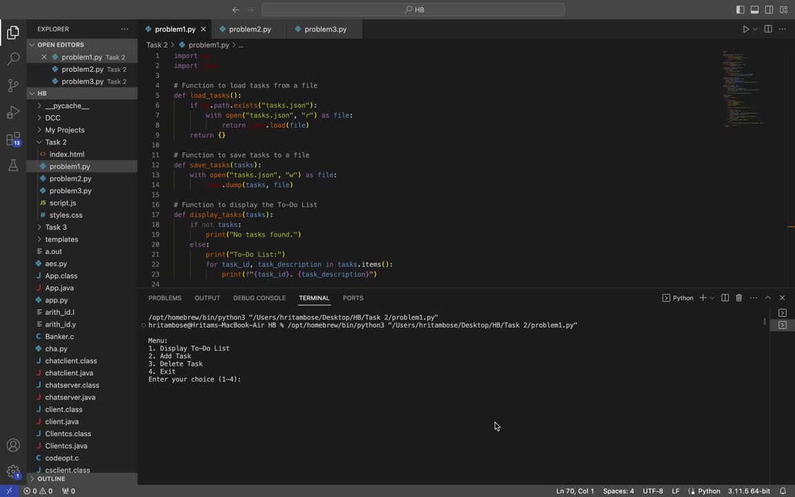 Hritam Bose on LinkedIn: #connections #codsoft #internship #python #coding Hritam Bose on LinkedIn: #connections #codsoft #internship #python #coding