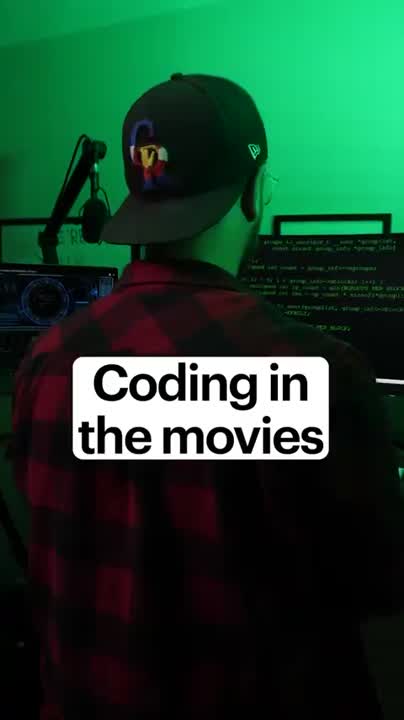 CST - Cyber Sapient on LinkedIn: Coding in movies vs. real life CST - Cyber Sapient on LinkedIn: Coding in movies vs. real life