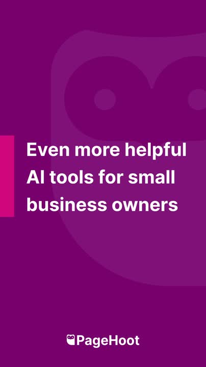 PageHoot on LinkedIn: More helpful AI tools for small business owners PageHoot on LinkedIn: More helpful AI tools for small business owners