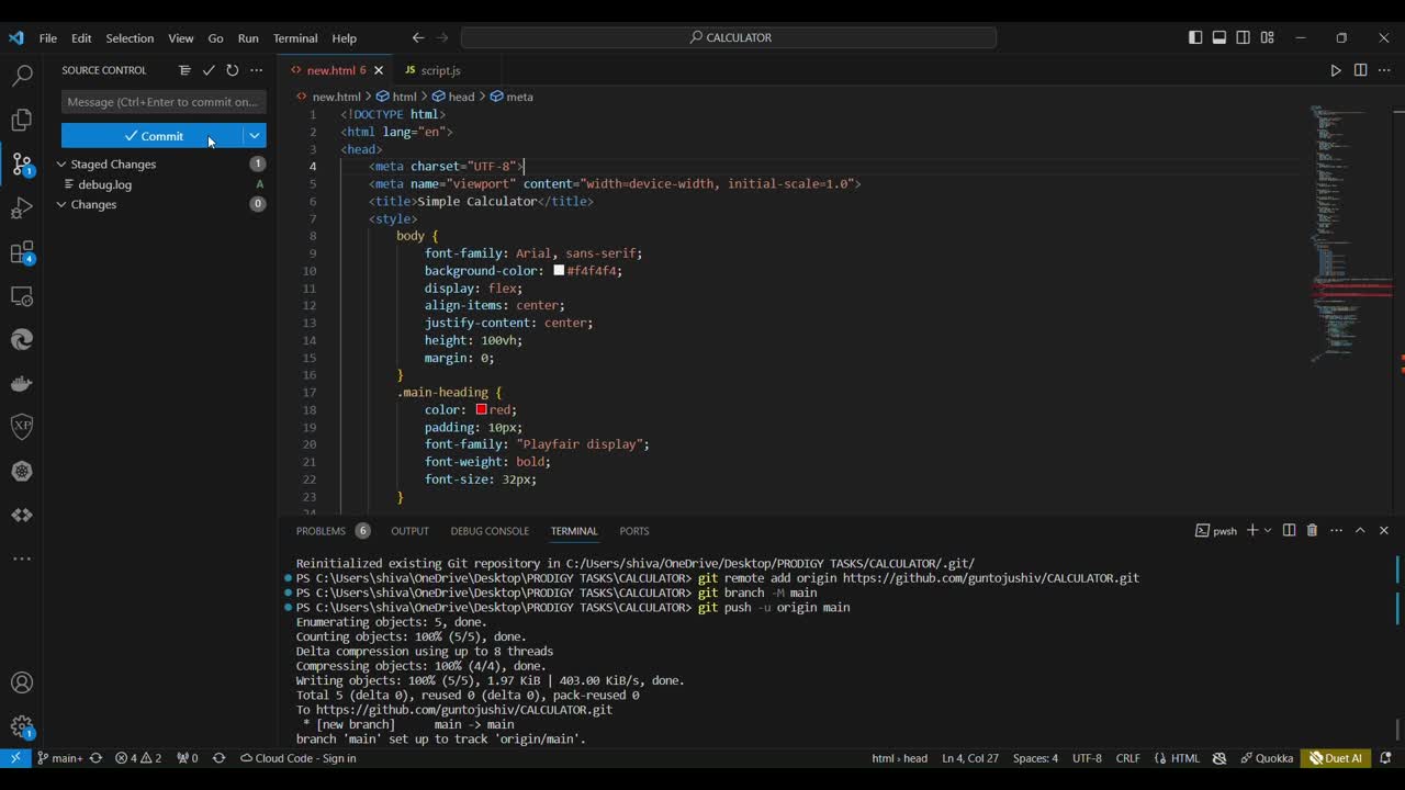 How I created a calculator using HTML, CSS, JS | Shiva Guntoju posted ... How I created a calculator using HTML, CSS, JS | Shiva Guntoju posted ...