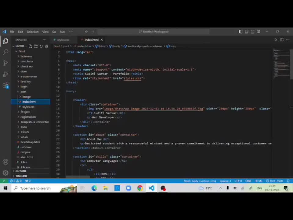 Suditi Sarkar on LinkedIn: #internship #css #html #oasisinfobyte # ... Suditi Sarkar on LinkedIn: #internship #css #html #oasisinfobyte # ...