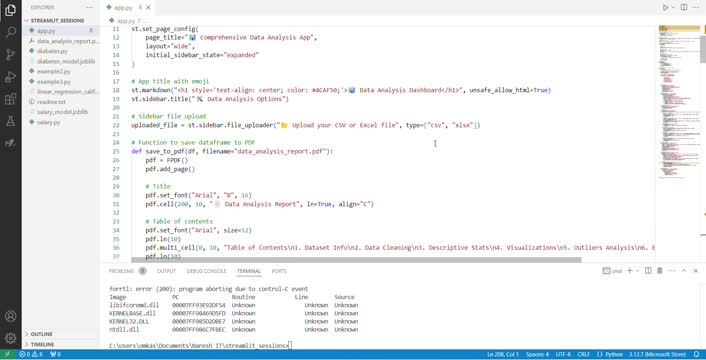 Om Kashyap on LinkedIn: #datascience #python #streamlit #pandas # ... Om Kashyap on LinkedIn: #datascience #python #streamlit #pandas # ...