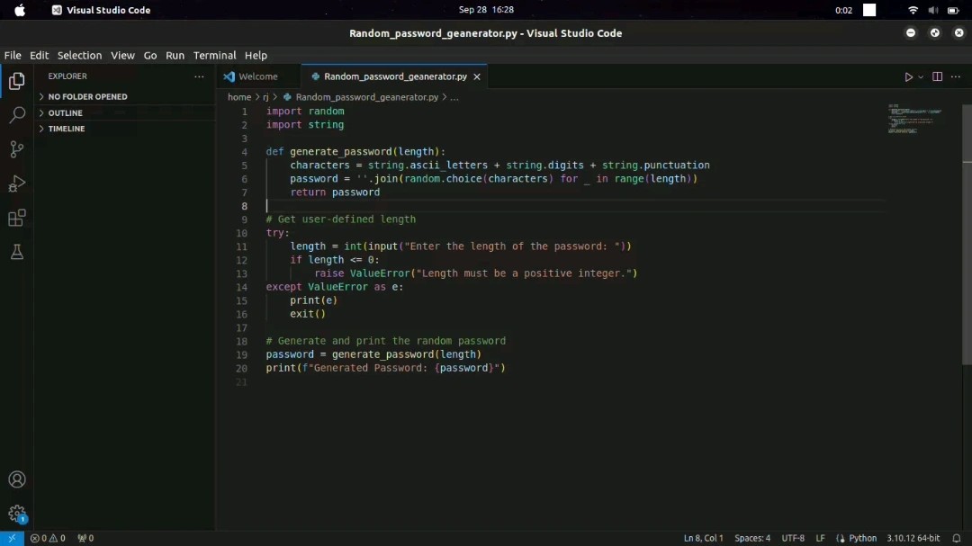 Rajesh Kumar on LinkedIn: #python #technohack #internship #task # ... Rajesh Kumar on LinkedIn: #python #technohack #internship #task # ...
