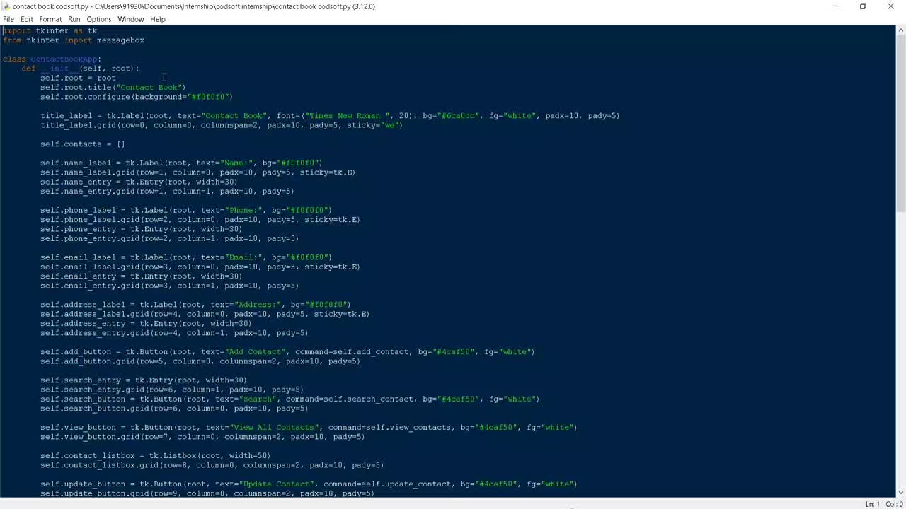 Harsh Bhardwaj on LinkedIn: #internship #python #codsoft #programming Harsh Bhardwaj on LinkedIn: #internship #python #codsoft #programming