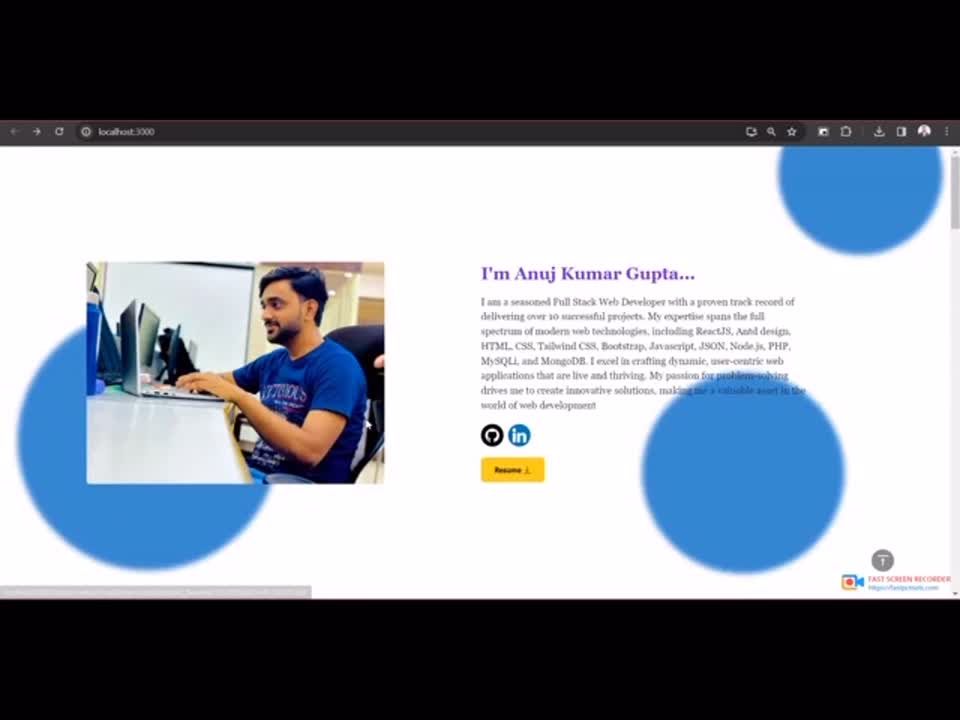 Anuj Kumar Gupta on LinkedIn: #techjourney #portfoliolaunch # ... Anuj Kumar Gupta on LinkedIn: #techjourney #portfoliolaunch # ...