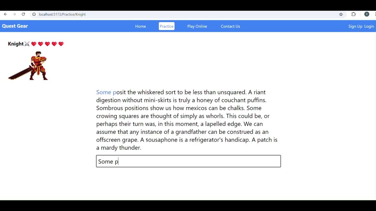 Sagar Sharma on LinkedIn: #typinggame #webdevelopment #coding #react # ... Sagar Sharma on LinkedIn: #typinggame #webdevelopment #coding #react # ...