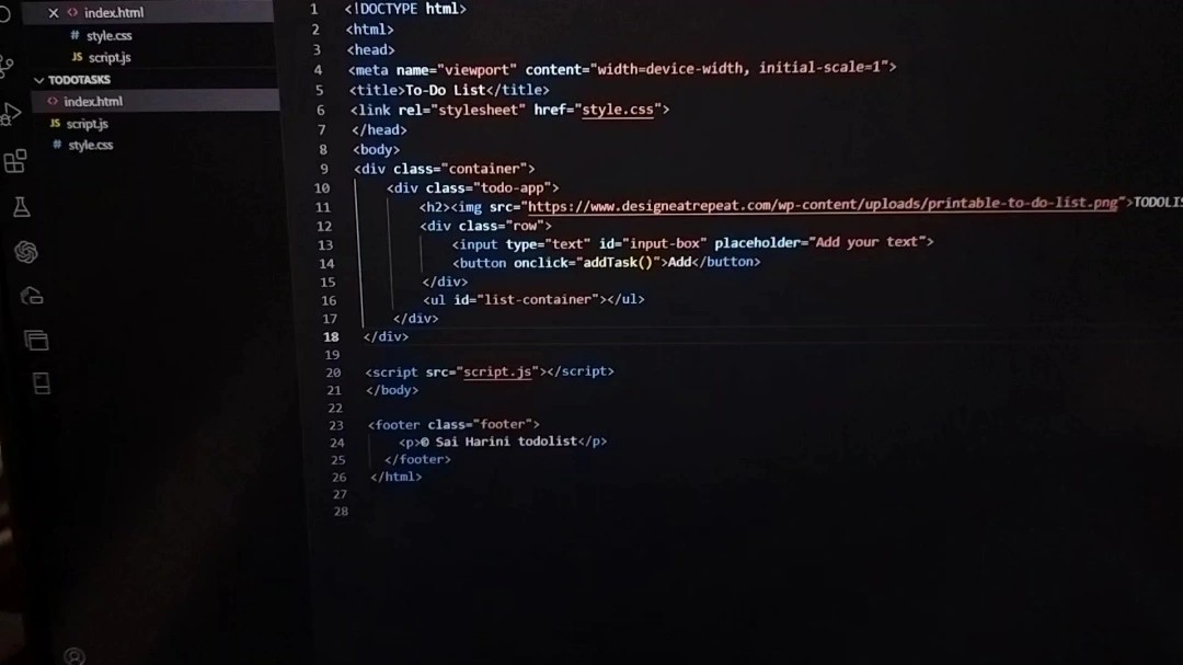 How I built a To-do list website with InternPe | Sai Harini S posted on ... How I built a To-do list website with InternPe | Sai Harini S posted on ...