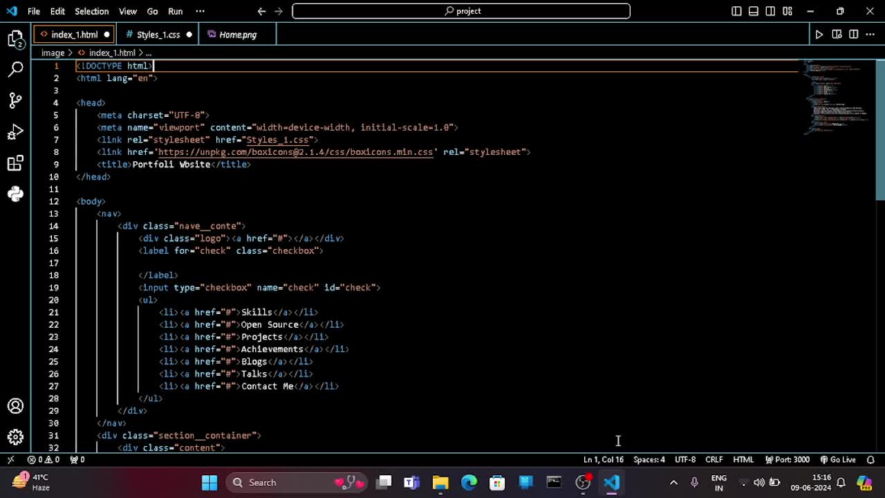 Divya Mishra on LinkedIn: #codsoft #html #css #portfolio Divya Mishra on LinkedIn: #codsoft #html #css #portfolio