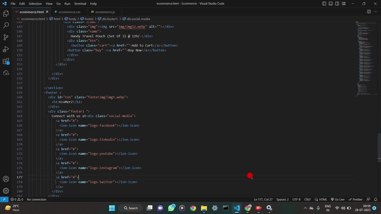 RAMYA S on LinkedIn: #html #css #javascript #ecommercewebsite # ... RAMYA S on LinkedIn: #html #css #javascript #ecommercewebsite # ...