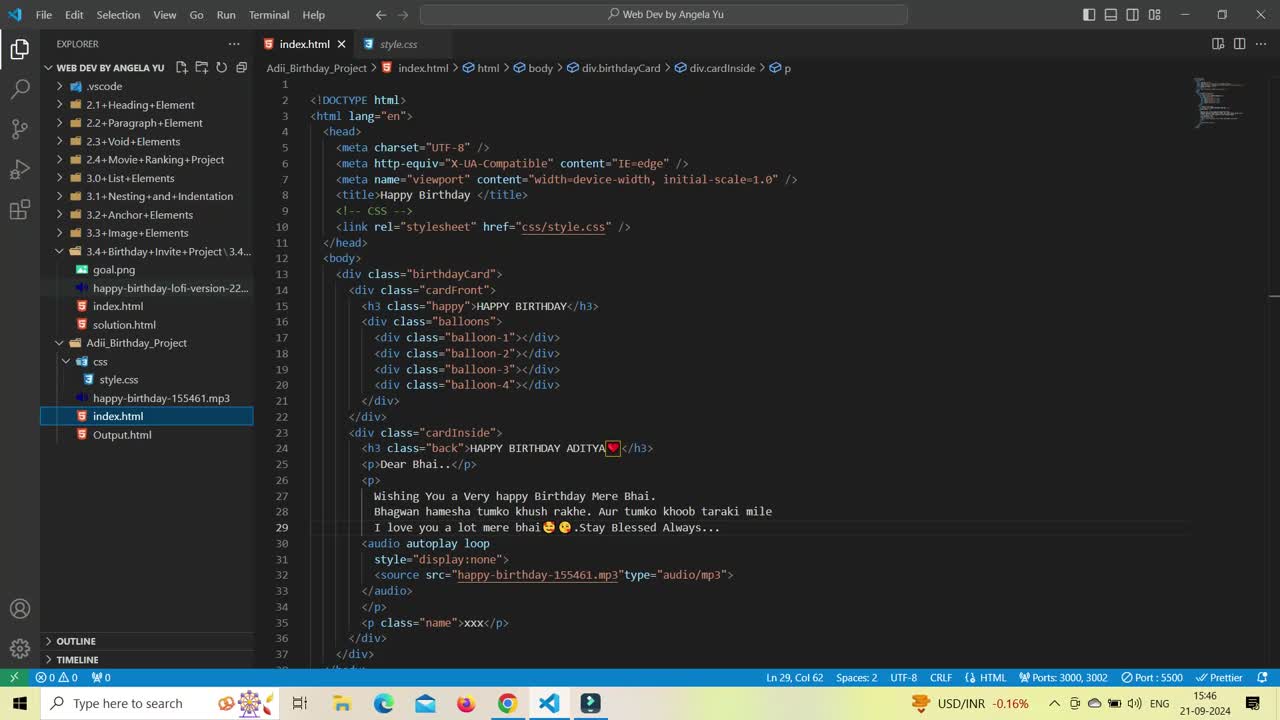 Abhishek Gupta on LinkedIn: #html #css #web_development #happy_birthday ... Abhishek Gupta on LinkedIn: #html #css #web_development #happy_birthday ...
