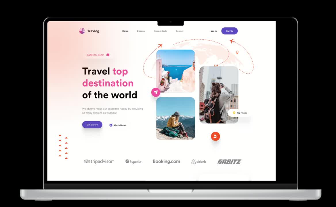 Travlog: Responsive UI Design by Figma | Hasan Jafer posted on the ... Travlog: Responsive UI Design by Figma | Hasan Jafer posted on the ...