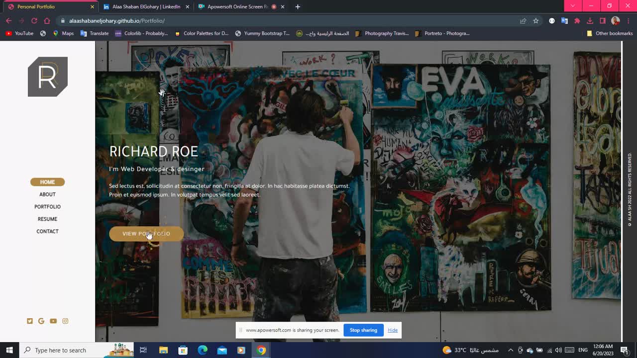 Alaa Shaban ElGohary on LinkedIn: A simple portfolio 😁 Using: HTML5 ... Alaa Shaban ElGohary on LinkedIn: A simple portfolio 😁 Using: HTML5 ...