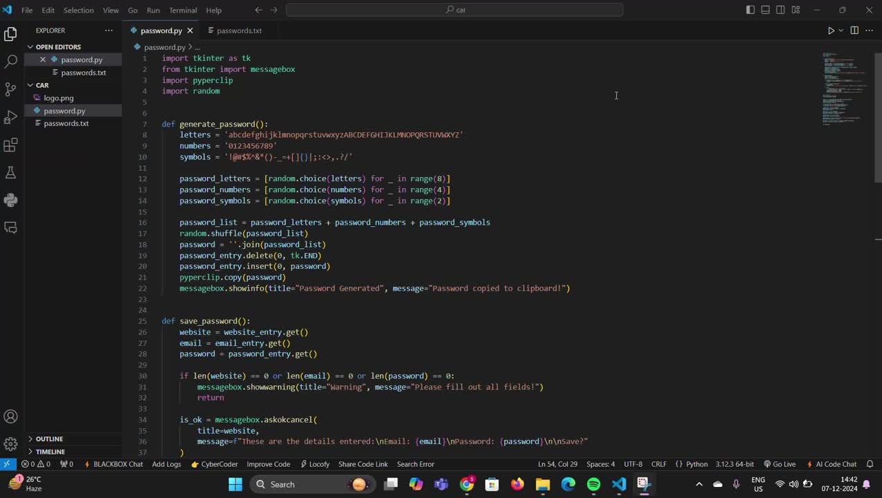 Shreeja Sarkar on LinkedIn: #python #passwordmanager #programming #gui ... Shreeja Sarkar on LinkedIn: #python #passwordmanager #programming #gui ...