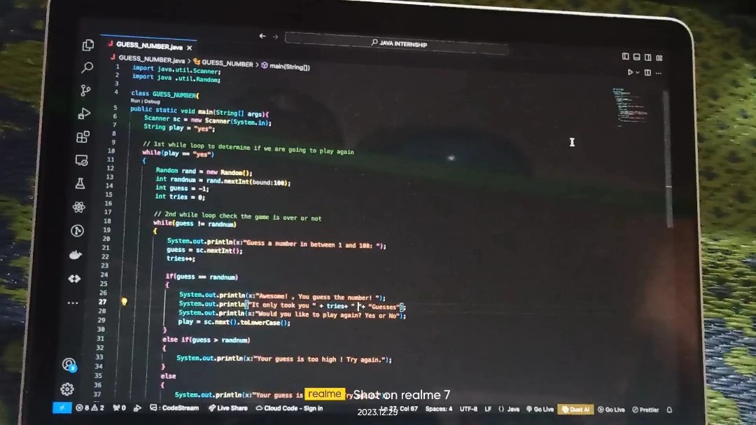 Dinesh Kumar Sahoo on LinkedIn: #internpe #java #javaprogramming #interpe Dinesh Kumar Sahoo on LinkedIn: #internpe #java #javaprogramming #interpe