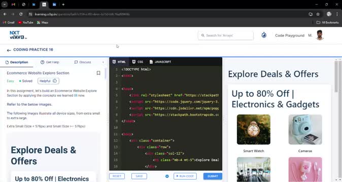 Karthick M on LinkedIn: #nxtwave #day26 #code #30dayofcode #pratices # ... Karthick M on LinkedIn: #nxtwave #day26 #code #30dayofcode #pratices # ...
