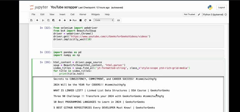 Exploring web scraping with Python and BeautifulSoup | khushi soni ... Exploring web scraping with Python and BeautifulSoup | khushi soni ...