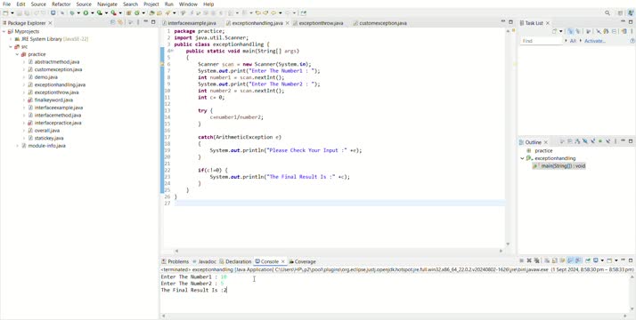 N.Naveen Kumar on LinkedIn: #java #programming #exceptionhandling #try ... N.Naveen Kumar on LinkedIn: #java #programming #exceptionhandling #try ...