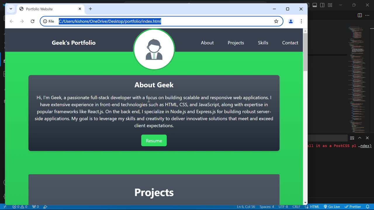 Kishore kumar on LinkedIn: #internship #project #webdevelopment # ... Kishore kumar on LinkedIn: #internship #project #webdevelopment # ...