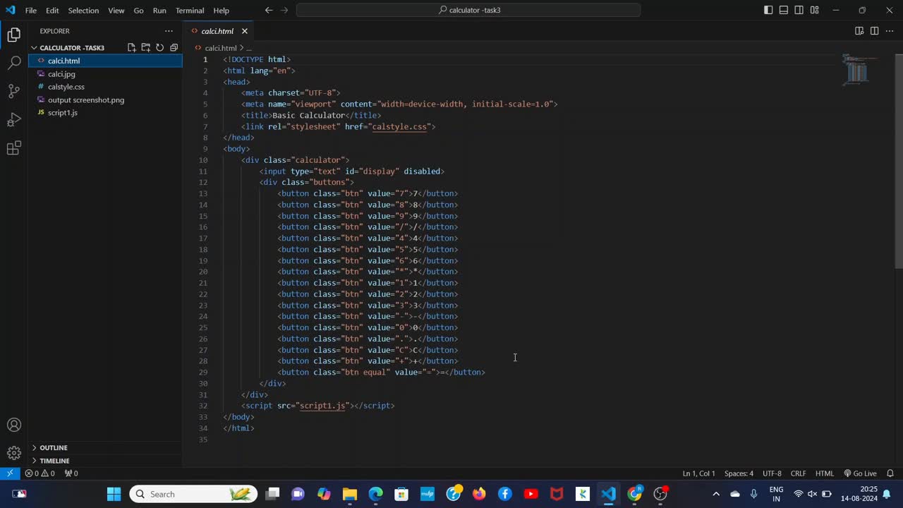 RESHMA A on LinkedIn: #webdevelopment #html #css #javascript #codsoft # ... RESHMA A on LinkedIn: #webdevelopment #html #css #javascript #codsoft # ...