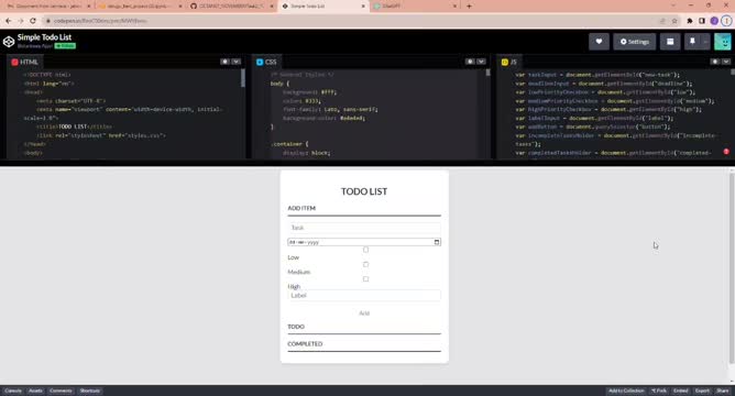 Savithri Jahnavi Manchiraju on LinkedIn: #octanet #webdevelopment #todolist Savithri Jahnavi Manchiraju on LinkedIn: #octanet #webdevelopment #todolist