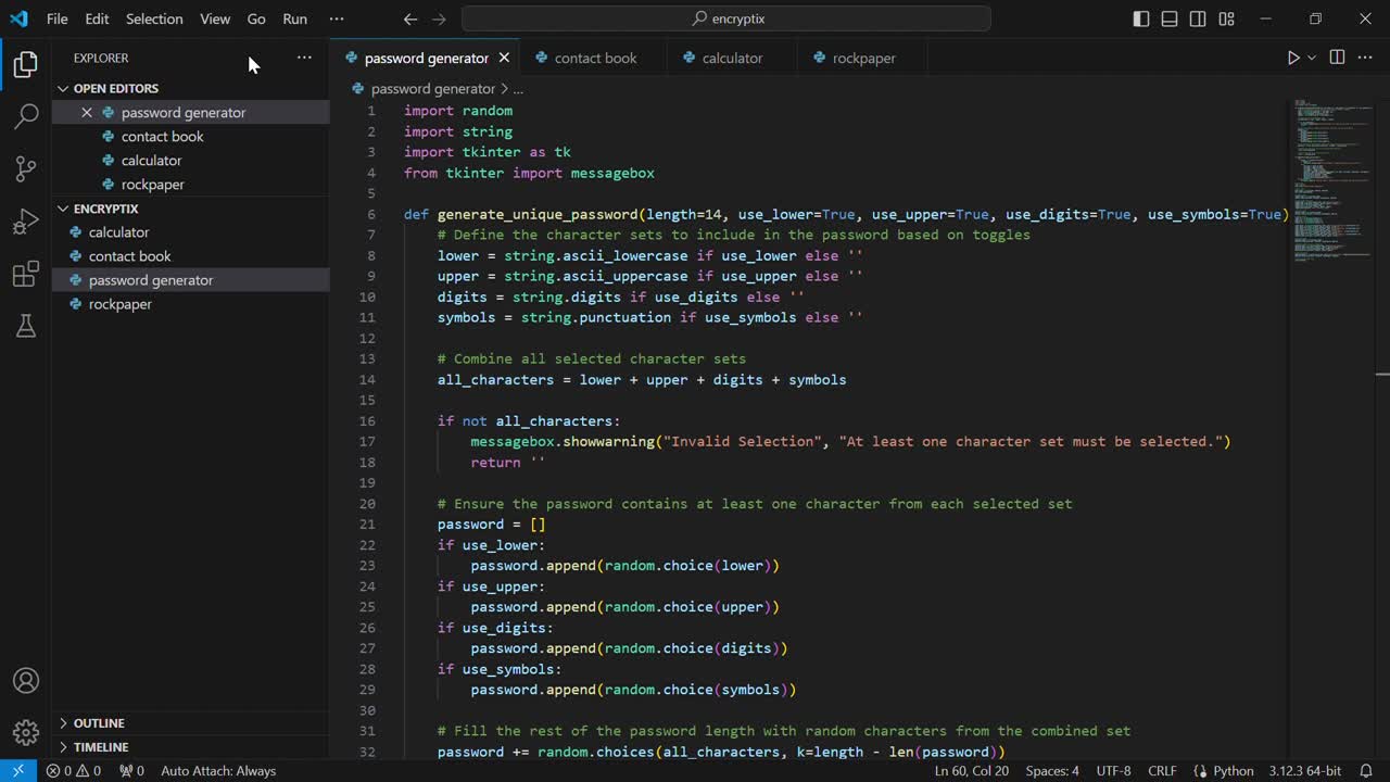 Rishabh Sharma on LinkedIn: #python #internship #encryptix #coding # ... Rishabh Sharma on LinkedIn: #python #internship #encryptix #coding # ...