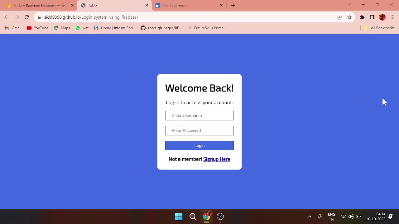 My new website using Firebase Realtime Database | Grandhi Siddu posted ... My new website using Firebase Realtime Database | Grandhi Siddu posted ...