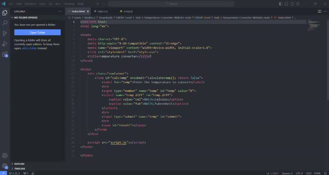 Madhu Reddy on LinkedIn: #webdevelopment #internship #oasisinfobyte Madhu Reddy on LinkedIn: #webdevelopment #internship #oasisinfobyte