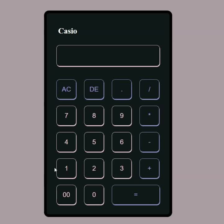 Made a Calculator using html,css and JavaScript | Rahul krishnan posted ... Made a Calculator using html,css and JavaScript | Rahul krishnan posted ...