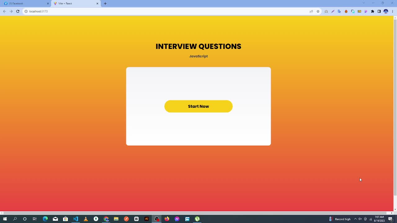 Md. Ashraful Alam on LinkedIn: #quiz #quizchallenge #reactjs Md. Ashraful Alam on LinkedIn: #quiz #quizchallenge #reactjs