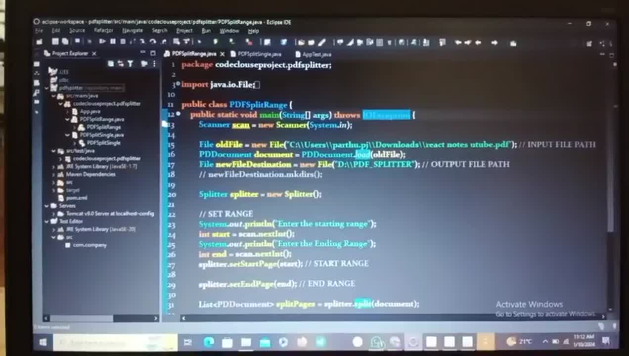Naveen Kumar on LinkedIn: #task1 #codeclause #java #javaprogramming #intern Naveen Kumar on LinkedIn: #task1 #codeclause #java #javaprogramming #intern