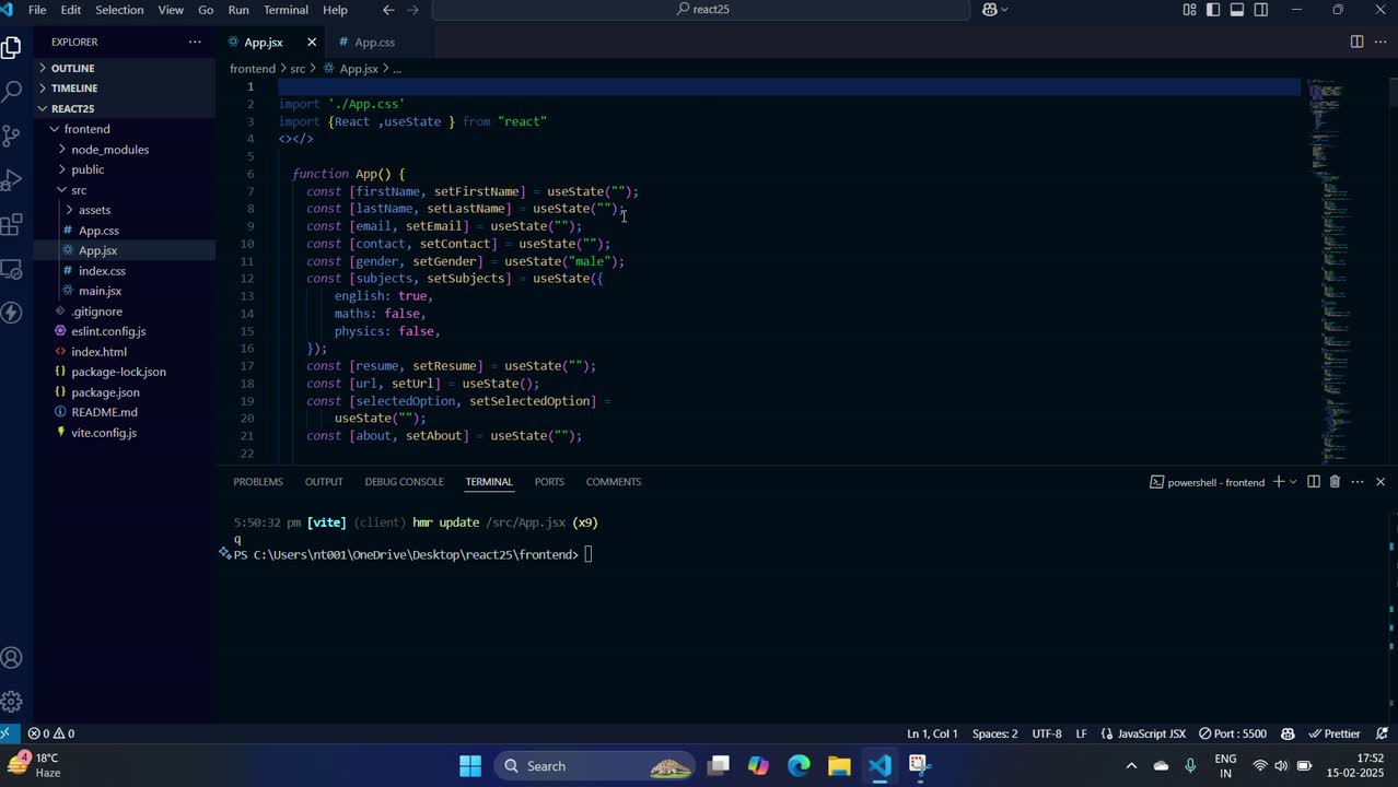 Hello connection 1 REACT.js submission form | Nikhil Tripathi Hello connection 1 REACT.js submission form | Nikhil Tripathi