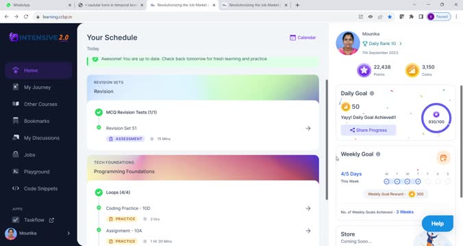 Polamarasetti Mounika on LinkedIn: #coding #ccbp #ccbpian # ... Polamarasetti Mounika on LinkedIn: #coding #ccbp #ccbpian # ...