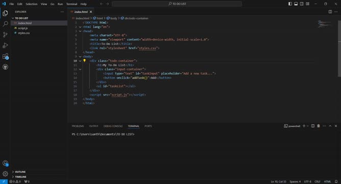 Santhosh S on LinkedIn: #html #internship #linkedin #internpe # ... Santhosh S on LinkedIn: #html #internship #linkedin #internpe # ...