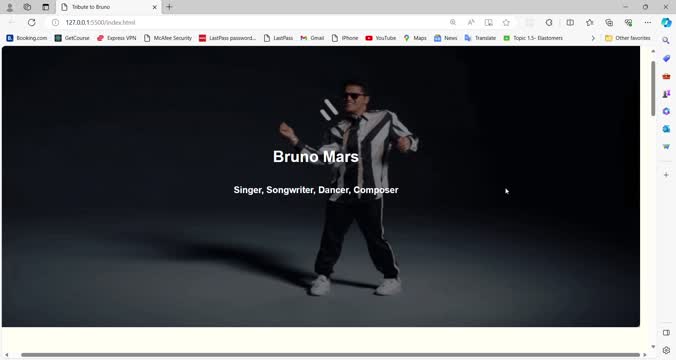 How I created a tribute page for Bruno Mars | Priyadharshini S S posted ... How I created a tribute page for Bruno Mars | Priyadharshini S S posted ...