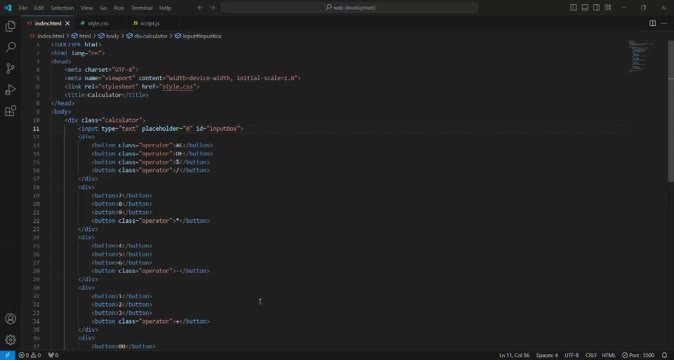 #webdevelopment #javascript #calculatorproject | Chunchu Keerthi #webdevelopment #javascript #calculatorproject | Chunchu Keerthi