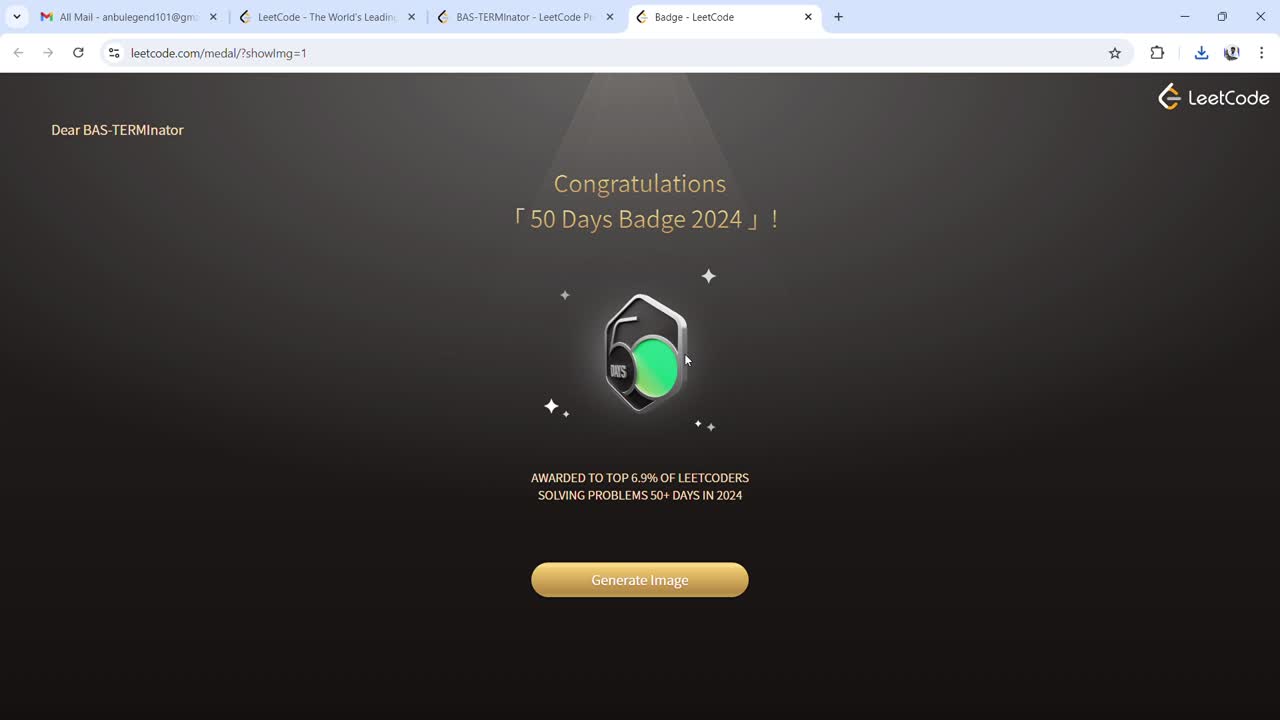 Anbu Sivam B on LinkedIn: #leetcode #coding #programming #milestone # ... Anbu Sivam B on LinkedIn: #leetcode #coding #programming #milestone # ...