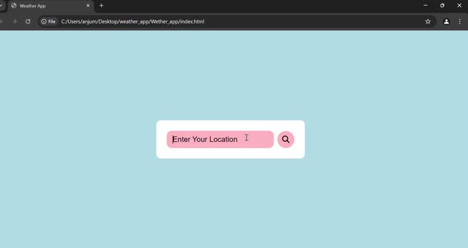 Mohini Nishad on LinkedIn: Weather App using Html CSS Javascript Mohini Nishad on LinkedIn: Weather App using Html CSS Javascript