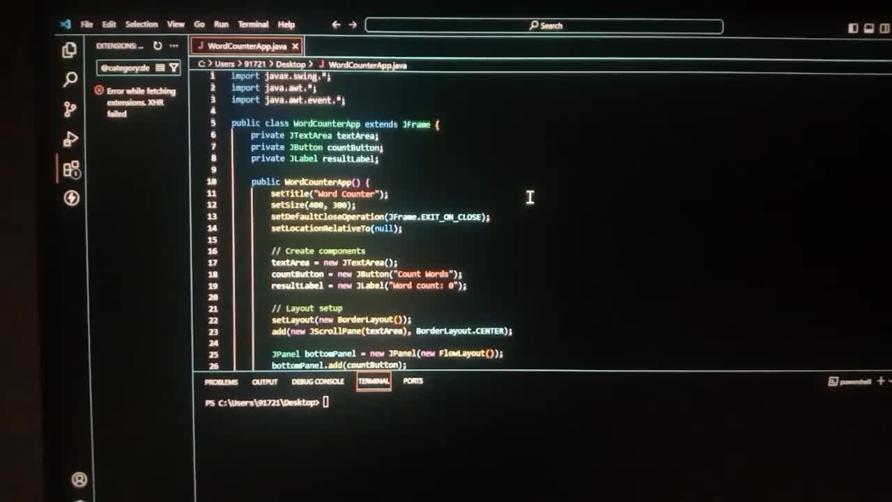 Java Swing application for counting words | pramod kure posted on the ... Java Swing application for counting words | pramod kure posted on the ...