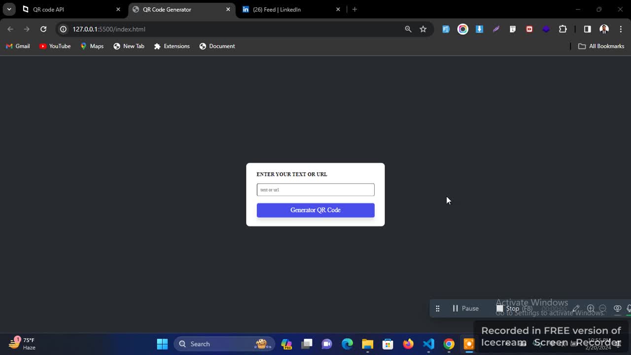 QR Code Generator Website Using HTML CSS And JavaScript | Rezaul Hossen ... QR Code Generator Website Using HTML CSS And JavaScript | Rezaul Hossen ...