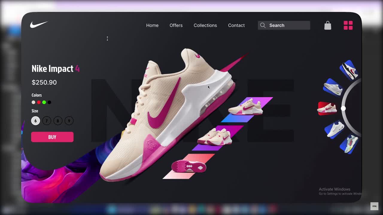 New UI/UX project featuring animations for Nike | Tarun Chintakunta ... New UI/UX project featuring animations for Nike | Tarun Chintakunta ...