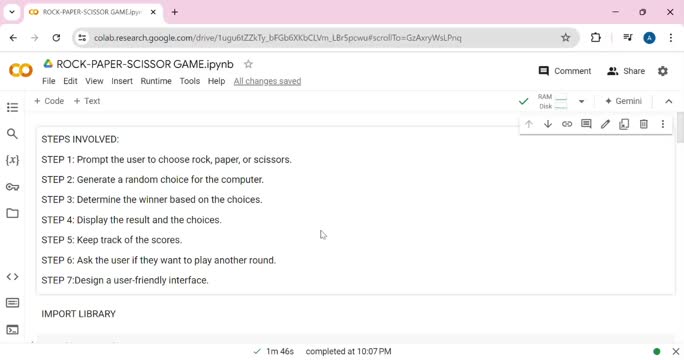 AKSHAYA SRI A R . on LinkedIn: #python #codsoft #coding #game AKSHAYA SRI A R . on LinkedIn: #python #codsoft #coding #game