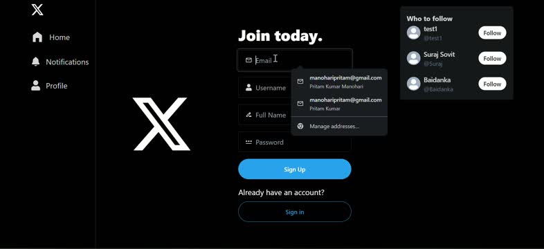 Pritam Kumar Manohari on LinkedIn: My project #2: Twitter not giving me ... Pritam Kumar Manohari on LinkedIn: My project #2: Twitter not giving me ...