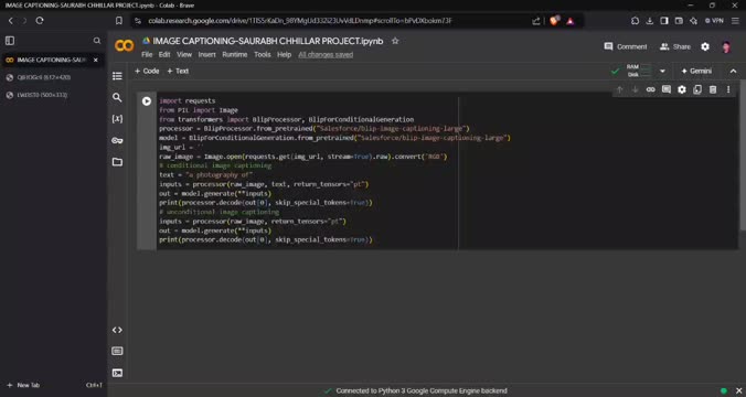 Saurabh Chhillar on LinkedIn: #codsoft #ai #internship #imagecaptioning ... Saurabh Chhillar on LinkedIn: #codsoft #ai #internship #imagecaptioning ...