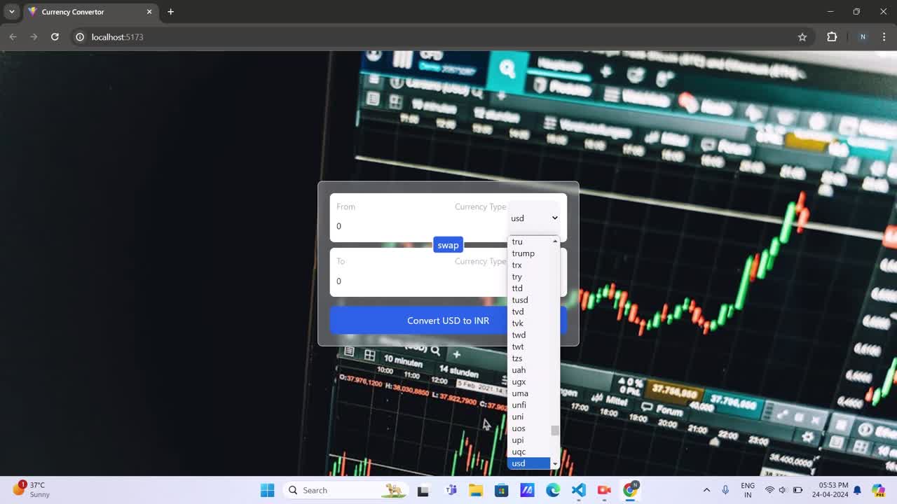 Neharika Rout on LinkedIn: #react #vite #tailwindcss #currencyconverter ... Neharika Rout on LinkedIn: #react #vite #tailwindcss #currencyconverter ...