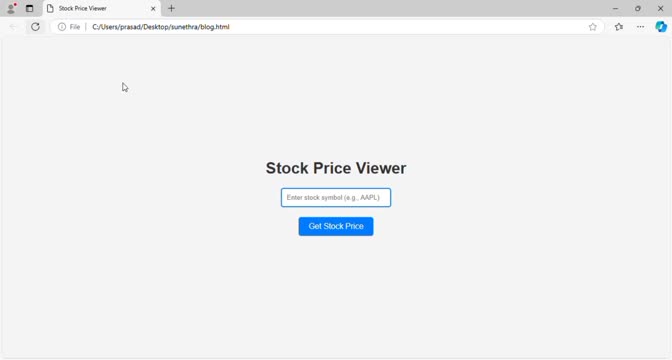 Sunethra R on LinkedIn: #webdevelopment #javascript #apis #stockviewer ... Sunethra R on LinkedIn: #webdevelopment #javascript #apis #stockviewer ...