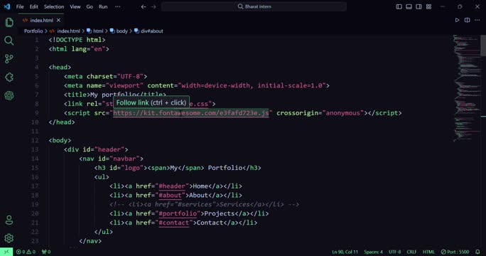 Web Development Internship by Bharat Intern | Saurav Kumar posted on ... Web Development Internship by Bharat Intern | Saurav Kumar posted on ...